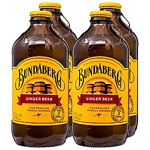 Bundaberg Ginger Beer, 12.7 Fl Oz Bottles, 4 Pack