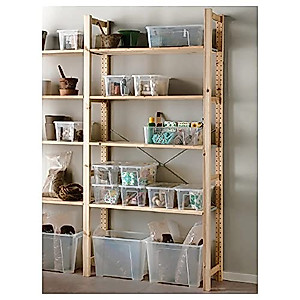 I-K-E-A SAMLA Transparent Box with Lid, Clear 15 ¼x11x11 Inches 6 Gallon