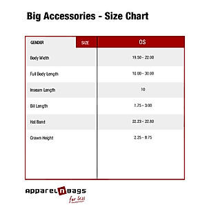 Big Accessories Short Bill Cadet Cap OS CHARCOAL