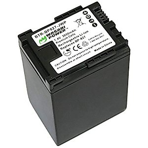 Wasabi Power Battery for Canon BP-827 (3000mAh) and Canon VIXIA HF G10, HF G20, HF M30, HF M31, HF M32, HF M40, HF M41, HF M300, HF M400, HF S10, HF S11, HF S20, HF S21, HF S30, HF S100, HF S200, HF10, HF11, HF20, HF21, HF100, HF200, HG20, HG21, HG30, XA1