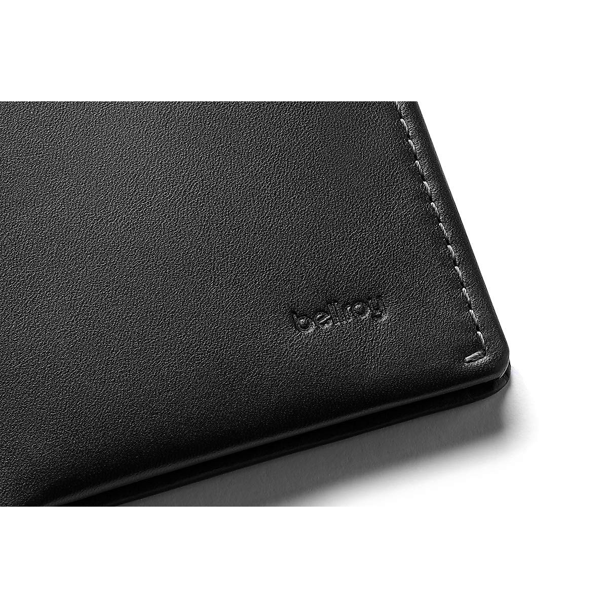 Bellroy Note Sleeve, Slim Leather Wallet, RFID Editions Available (Max. 11 Cards and Cash) - Black
