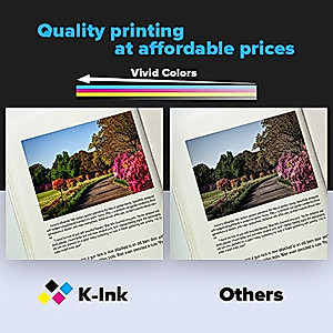 K-Ink Compatible Ink Cartridge Replacement for Canon CLI-251 CLI 251 XL (2 Cyan, 2 Yellow, 2 Magenta)