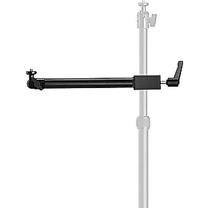Elgato Solid Arm, Holding Arm with Padded Clamp for easy Mounting and Adjusting of Lights, Cameras, and Microphones, for Streaming, Videoconferencing, and Studios