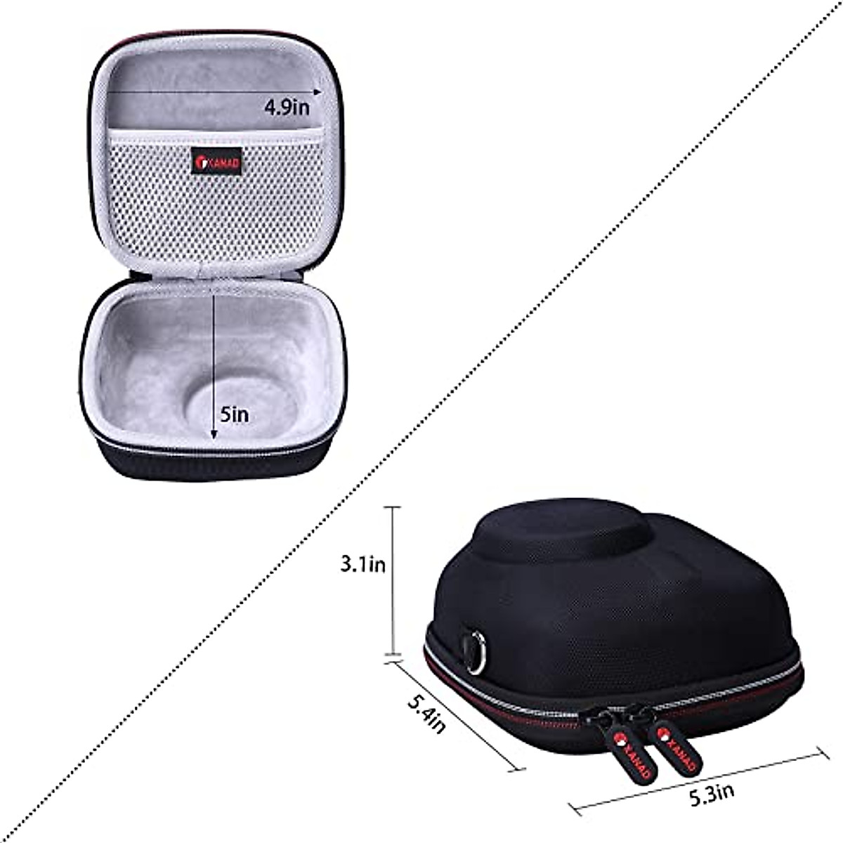 XANAD Hard Case for Fuji Instax Mini 12/11 / Mini 9 / Mini 10 / Mini 8 Instant Camera (with Shoulder Strap)