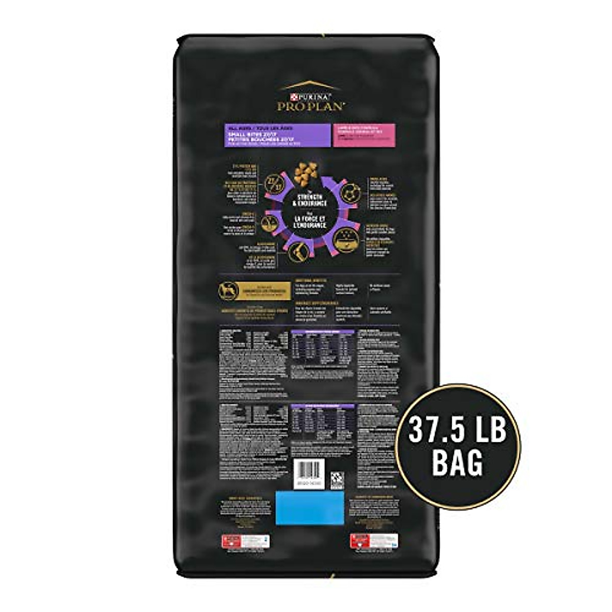 Purina Pro Plan High Protein, Small Bites Dog Food, SPORT 27/17 Lamb & Rice Formula - 37.5 lb. Bag