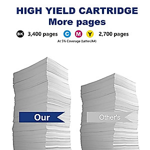 TN-227 TN227 High Yield Toner Cartridges 5 Pack TANFJR Compatible Replacement for Brother TN227BK TN227C TN227M TN227Y Toner MFC-L3710CW L3750CDW L3730CDW HL-3210CW 3230CDW Printer, (2BK+1C+1M+1Y)