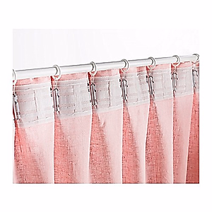 Ikea Kronill Gathering Heading Tape for Making Pleated Curtains, 3 Inch, White Polyester 802.969.55