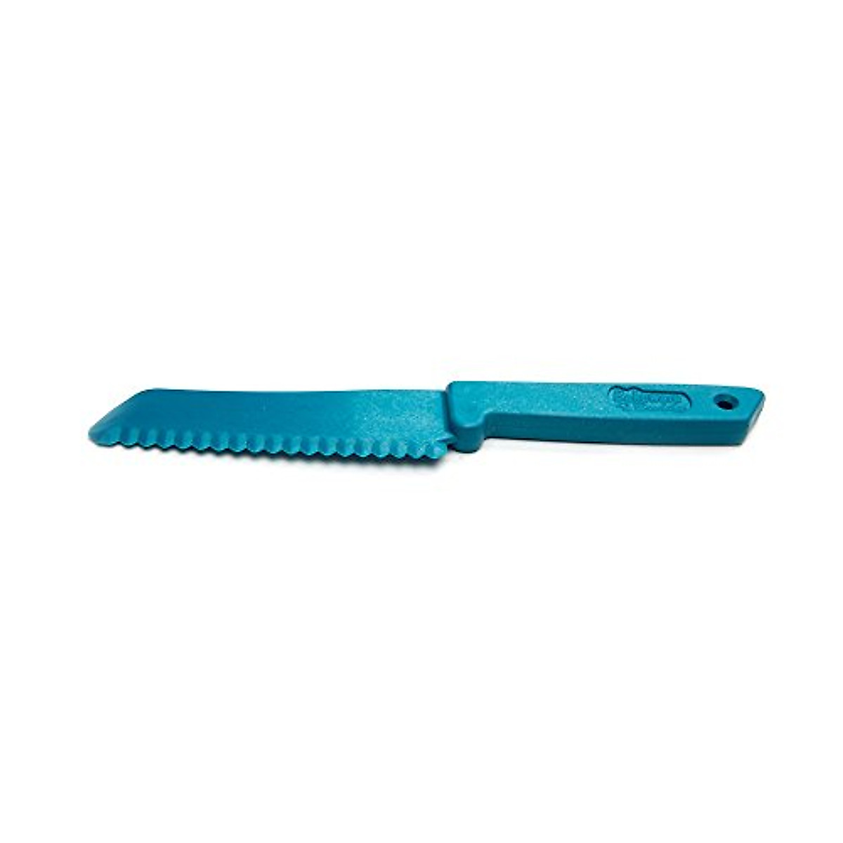 Fox Run Bakeware Buddy Knife, food grade safe plastic kitchen knife,1 x 8 x 0.5, Blue, 4-Inch Blade