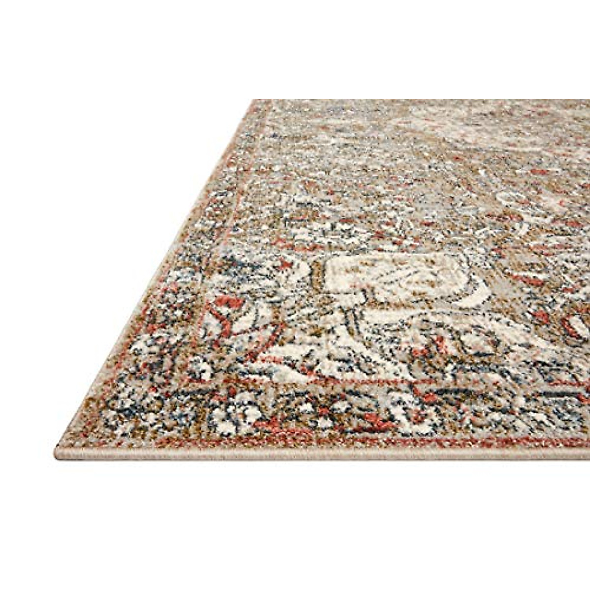 Loloi II Saban Collection SAB-07 Straw/Beige, Traditional 9'-4" x 13' Area Rug