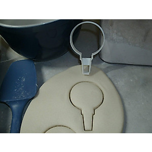 GOLF BALL WITH TEE SPORTS ATHLETIC OUTLINE COOKIE CUTTER MADE IN USA PR2496