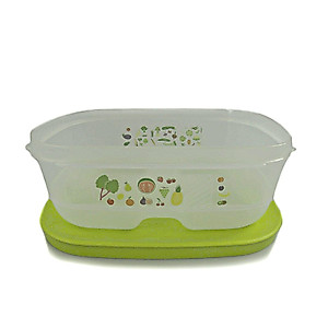 Tupperware Klimaoase Primaklima Fridgesmart Plus - Food Storage Container - Fridge-Safe - 800 Ml - Green