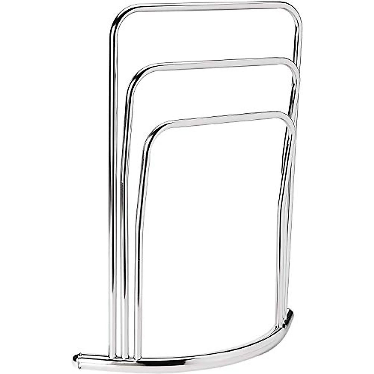 KB Designs - 3 Tier Freestanding Metal Towel Rack Stand, Chrome