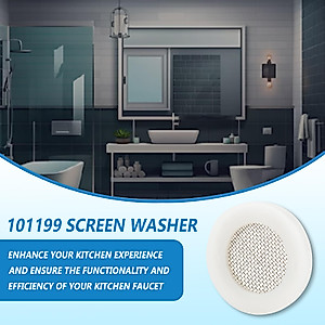 101199 Screen Washer Fit for Moen pullout spout Hose Pullout Spout Faucet (2 Pcs)