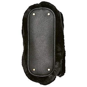 Calvin Klein Leilani Micro Pebble Top Handle Crossbody, Black