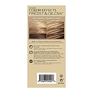 Revlon Permanent Hair Color, Permanent Hair Dye, Color Effects Highlighting Kit, Ammonia Free & Paraben Free, 20 Blonde, 8 Oz, (Pack of 1)