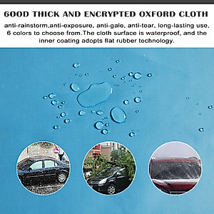 LKXNEW Mobile Carport, Fully Automatic Remote Control Car Umbrella, Folding Car Tent, Portable Anti-Snow Tent Car Cover