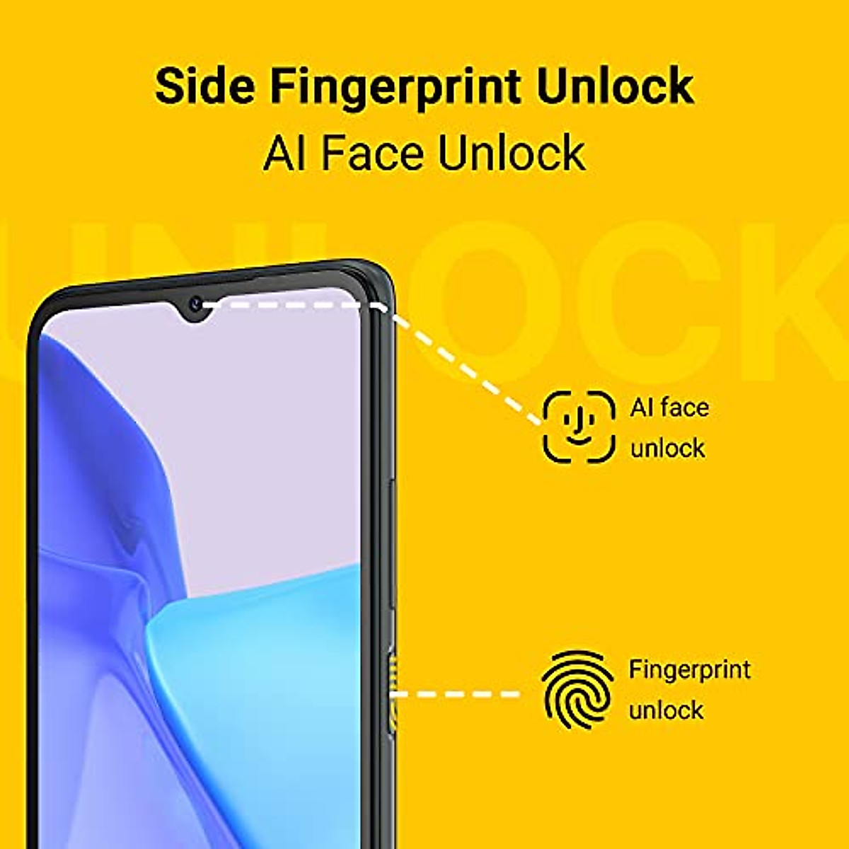 UMIDIGI Power 5 Unlocked Cell Phones, 6150mAh Battery+ 6.53" HD Display Smartphone with 16MP AI Triple Camera,128GB Dual SIM Android Phone…