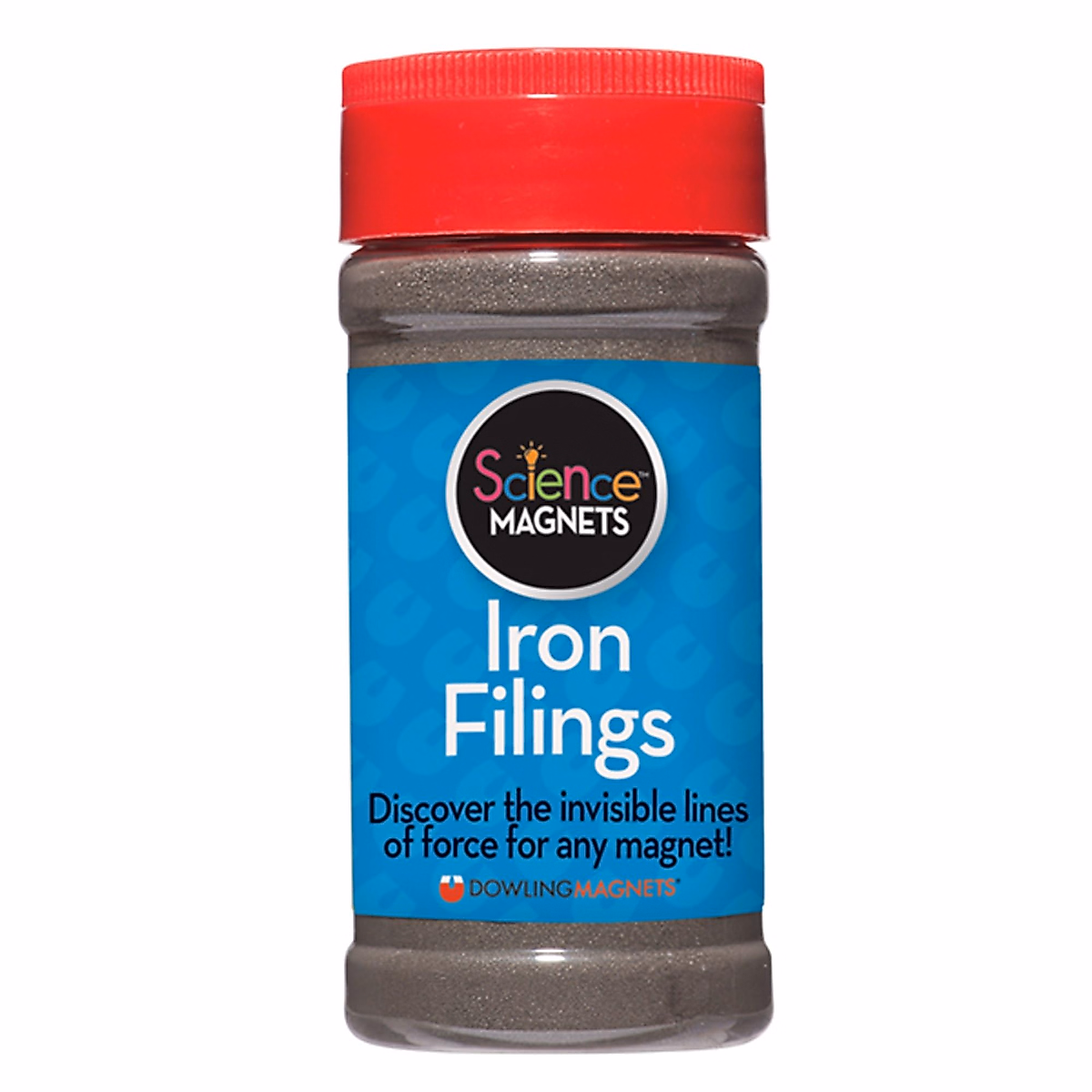 Dowling Magnets Iron Filings, Jar (12 ounces) with shaker lid