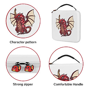 MADCAT Organizer Case Compatible with Bakugan Battle Planet, BakuCores, Armored Alliance, Geogan Rising, Toy Organizer Storage Container Holder (25, white)