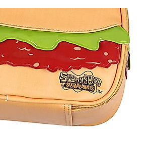 INTIMO Nickelodeon SpongeBob SquarePants Krabby Patty Single Compartment Lunch Box Bag