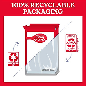 Betty Crocker Delights Super Moist Cherry Chip Cake Mix, 13.25 oz. (Pack of 12)