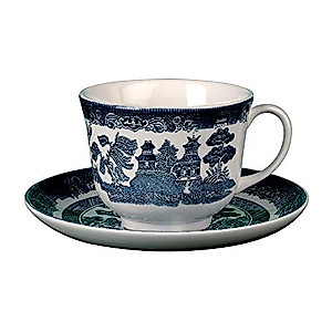 Johnson Brothers Willow Blue 20 Piece Dinnerware Set, Service for 4