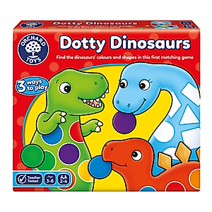 Orchard Toys Dotty Dinosaurs Children's Game, Multi, One Size