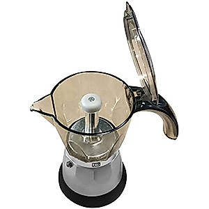Bene Casa Espresso Coffee Maker, 3 Cup, 12 x 9 x 8"