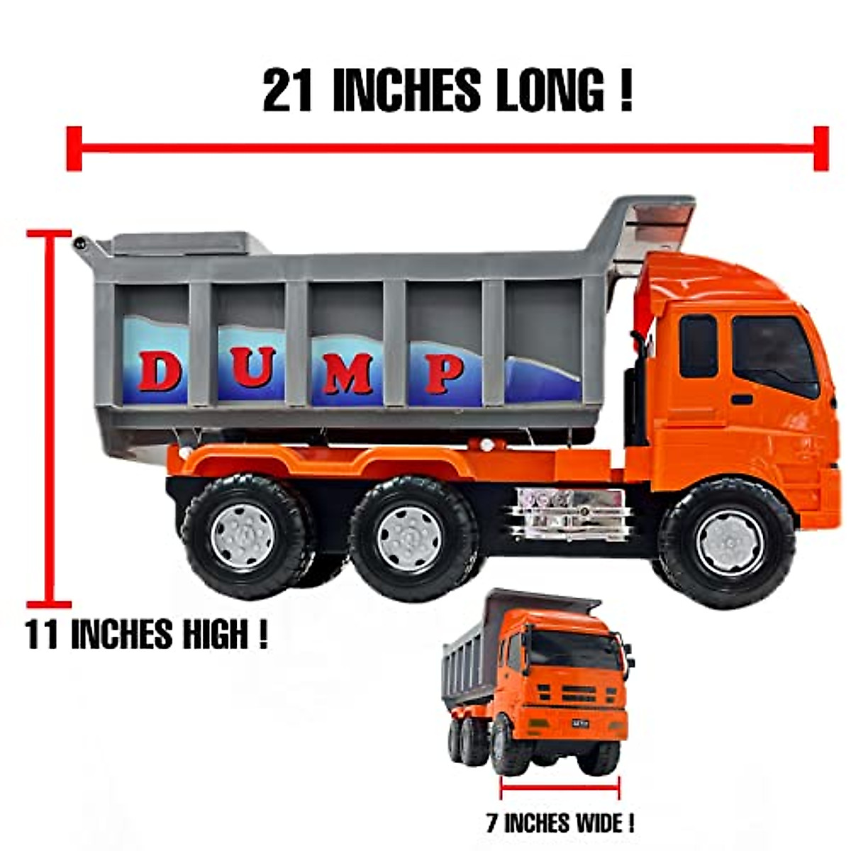 Big Daddy Extra Large Dump Truck with Dump Lever Huge Toy Truck