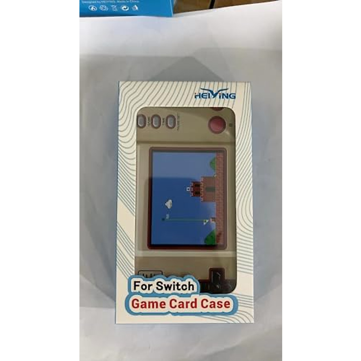 HEIYING Game Card Case for Nintendo Switch&Switch OLED,Customized Pattern Switch Lite Game Card Case with 48 Game Card Slots and 24 Micro SD Card Slots