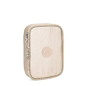 Kipling 100 Pens Case Starry Gold Metallic