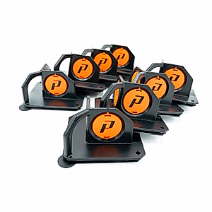 PUCS Elite Package - 3 in 1 Cornhole Board Stabilization System - Keeps Cornhole Boards in Place & Level - Safe & Suitable for Virtually Any Cornhole Game Playing Surface - Made in The USA