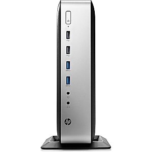 HP t730 Thin Client - AMD R-Series RX-427BB Quad-core (4 Core) 2.70 GHz - TAA Compliant - 8 GB RAM DDR3L SDRAM - 128 GB Flash - AMD Radeon HD 9000 - Gigabit Ethernet - Windows 10 IoT Enterprise - Disp