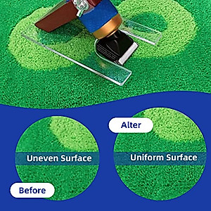 Carpet Trimmer Guide Rug Tufting Carver Holder for Carpet Trimmer, Carpet Trimmer Shearing Guide Tool to Keep Your Rug Surface Uniform, Excluding Carpet Trimmer