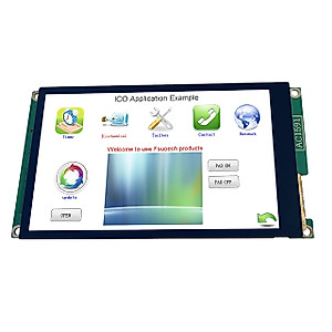 Fsuoech IPS 4.3 Inch TFT LCD Capacitive Touchscreen Development Board 800x480 ESP WiFi Internet of Things Intelligent Display M4 Board TKM32F499
