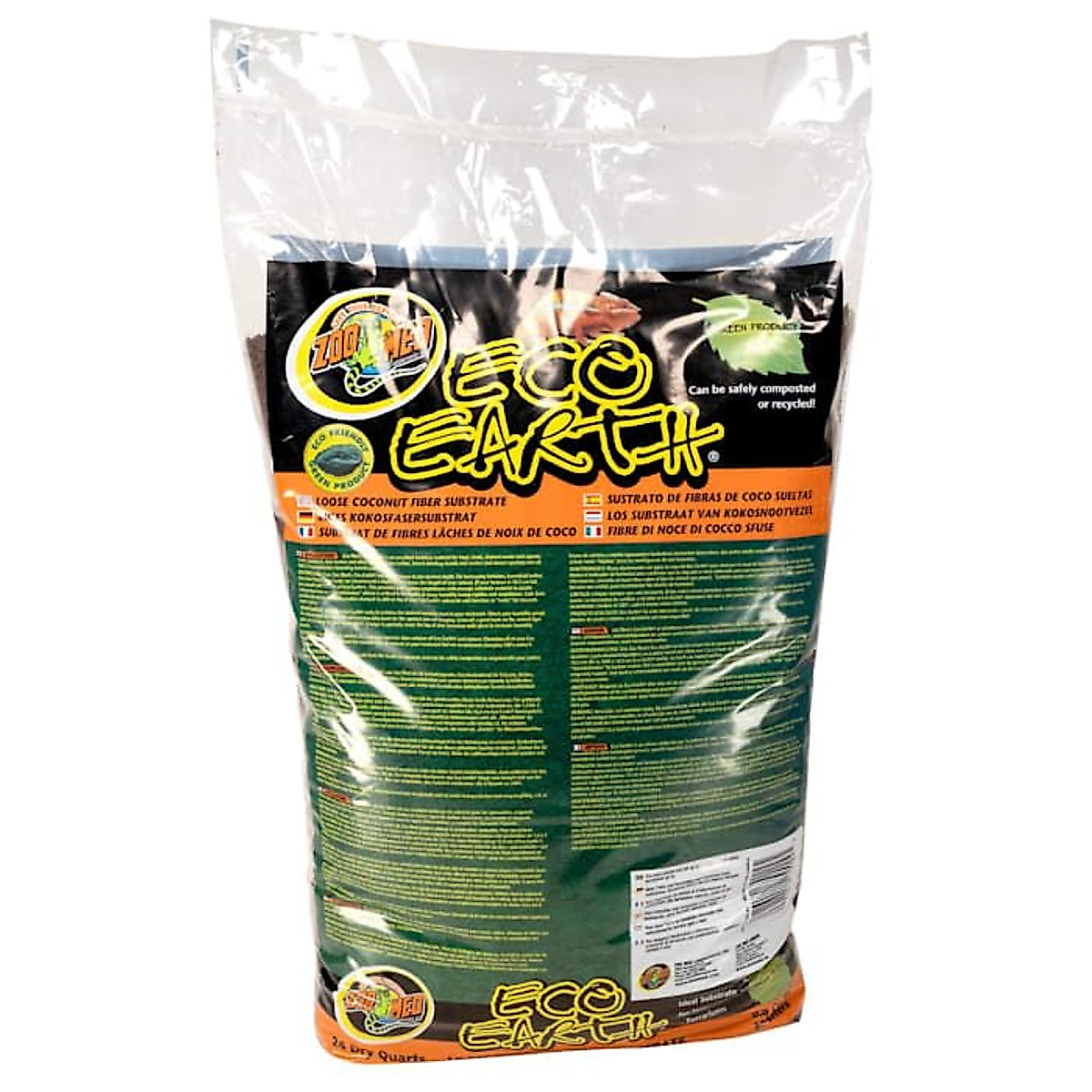 Zoo Med Eco Earth Loose Coconut Fiber Substrate, 24 qts.