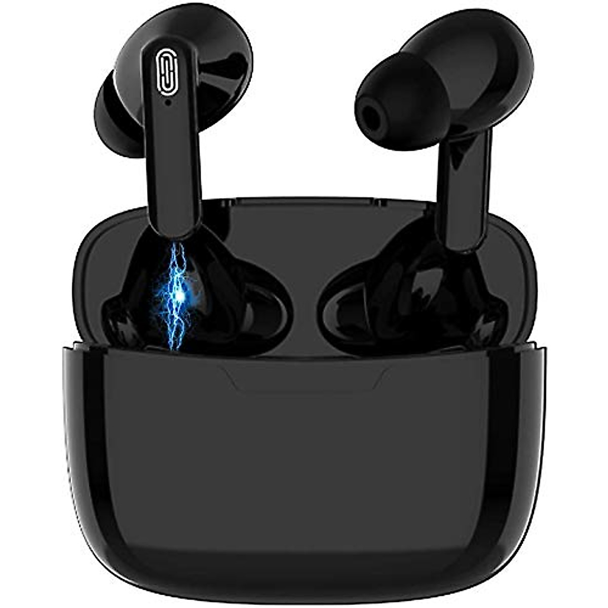 Wireless Earbuds Bluetooth 5.0 Earphones Noise-Canceling Headset with Charging Box,Built-in Microphone Headset 35 Playtime Suitable compatible for Samsung,Android,huawei Earbuds