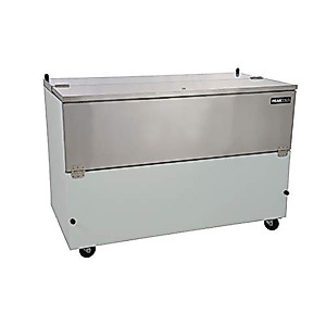 PEAKCOLD School Cafeteria Milk Crate Cooler and Refrigerator - 16 Crate Capacity