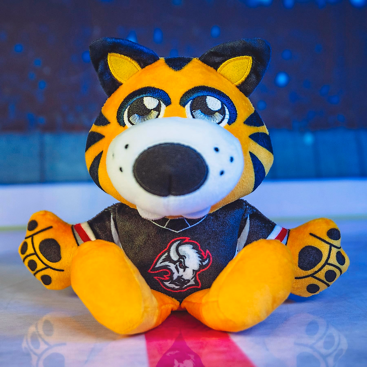 Bleacher Creatures Buffalo Sabres Sabretooth 8" NHL Kuricha Mascot Sitting Plush - Soft Chibi Inspired Mascot