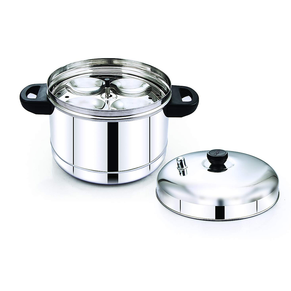 Export Quality Idli Cooker, Idli Maker, Stainless Steel Idli Cooker (6 Plats 24 Idli)