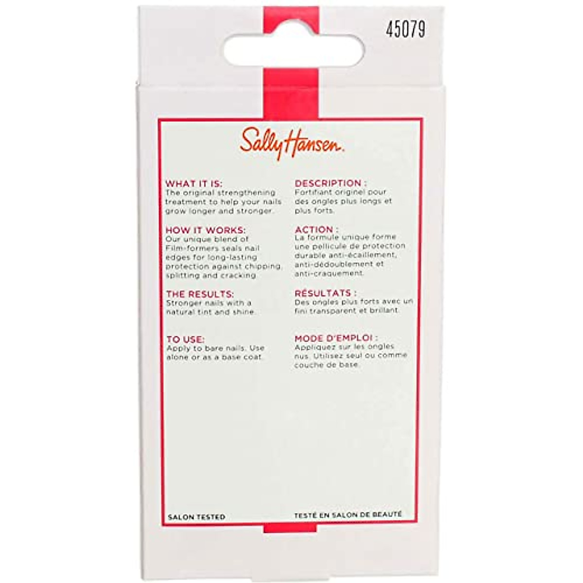 Sally Hansen Hard As Nails Natural Tint 0.45 Ounce (13.3ml) (2 Pack)