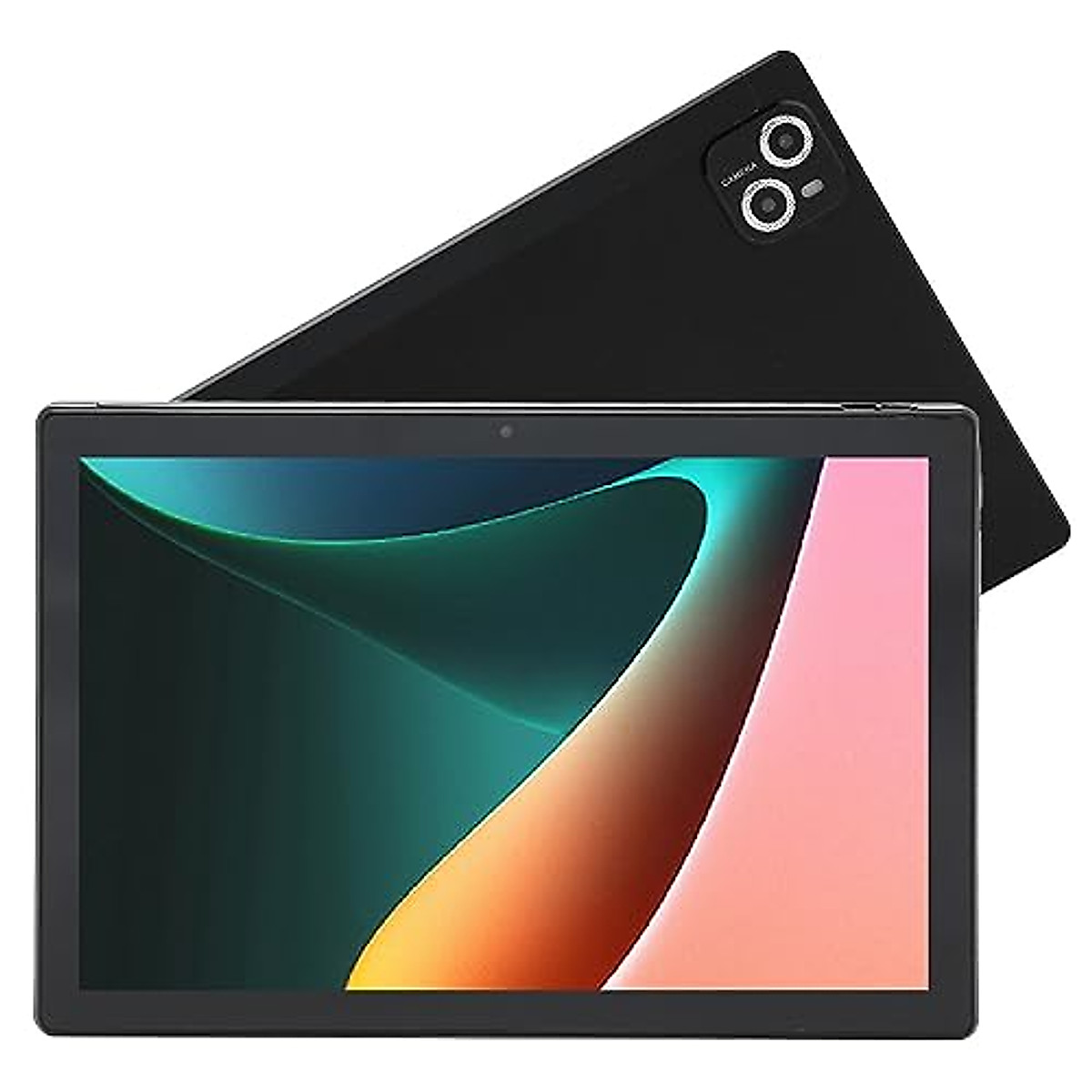 Honio 2 in 1 Tablet PC, 100-240V Multifunction 2 in 1 Tablet 8GB RAM 256GB ROM 8MP Front Camera Quad Processor for Work for Android 12.0 for Entertainment (US Plug)