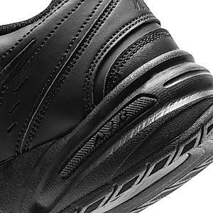 Nike Mens AIR Monarch IV (4E), Black/Black, 8.5