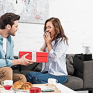 Couch Cup Holder - Silicone Sofa Armrest Tray with Cup Holder Anti-Spill and Anti-Slip Couch Arm Tray Strong and Weighted Couch Drink Holder for Remote/Snacks/Cellphone/Earbuds Gifts for Family