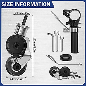 Metal Nibbler Drill Attachment, Electric Drill Plate Cutter, DIY Metal Drill Attachment, Safe and Durable Drill Accessory for Metal Cutting