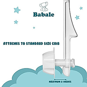 Babale | Montessori-Inspired Baby Mobile for Crib - Stimulating Black & White Design for Newborn Engagement - Perfect Baby Crib Mobile for Boys & Girls - Enhances Visual Development