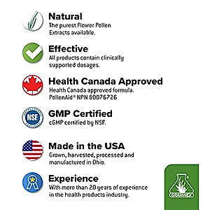 Graminex PollenAid Prostate Supplement: All Natural Prostate Support for Bladder Control & Urinary Tract Health, Rye Pollen Extract Made in USA, 200 Tablets