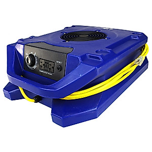 OdorStop OS1400 Heavy Duty Low Profile Air Mover with Lighted End