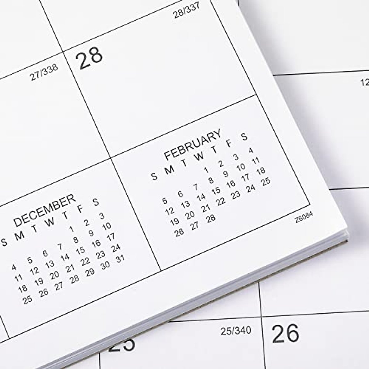 Wall Calendar 2023-2024 - 2 Yearly Wall Calendar 2023-2024, JULY 2023 - JUNE 2025, 14.8'' x 11.5'', Twin-Wire Binding, Large Blocks with Julian Dates, Perfect for Planning and Organizing Your Home and Office