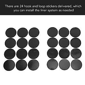 BOLORAMO Helmet Padding Kit, Comfortable Helmet Chin Strap Easy to Install Strong Compatibility Exquisite Workmanship Portable Size for MICH for Wendy (Mud Spongeand Suspension)